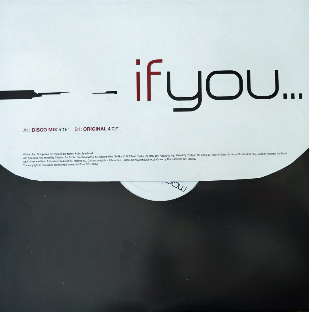 Magic Box ‎– If You – Discos Vinilo Ayacor