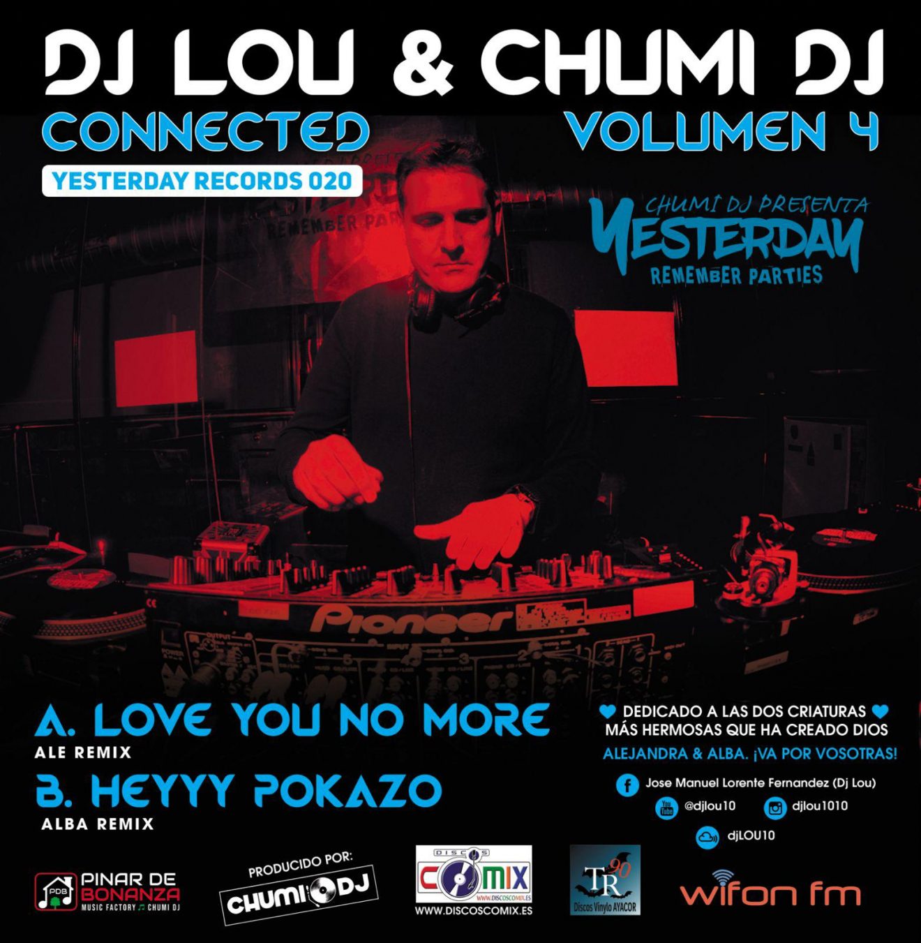DJ Lou & Chumi DJ – Connected Vol.4 Yesterday Vol.20 – Discos Vinilo Ayacor